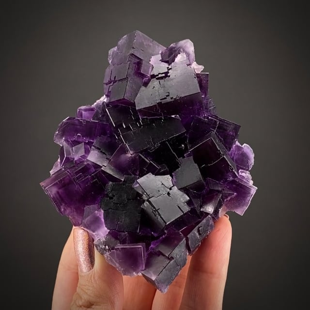 Fluorite - HEF23-24 - La Cabana - Spain Mineral Specimen