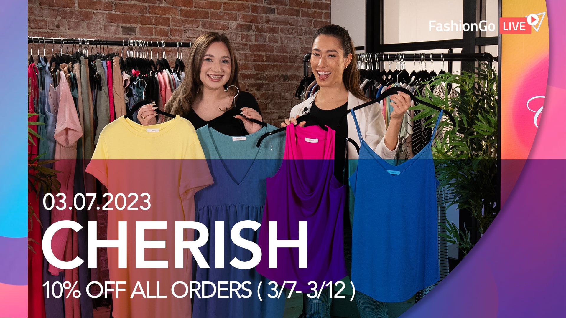 Cherish - FG Live on Vimeo