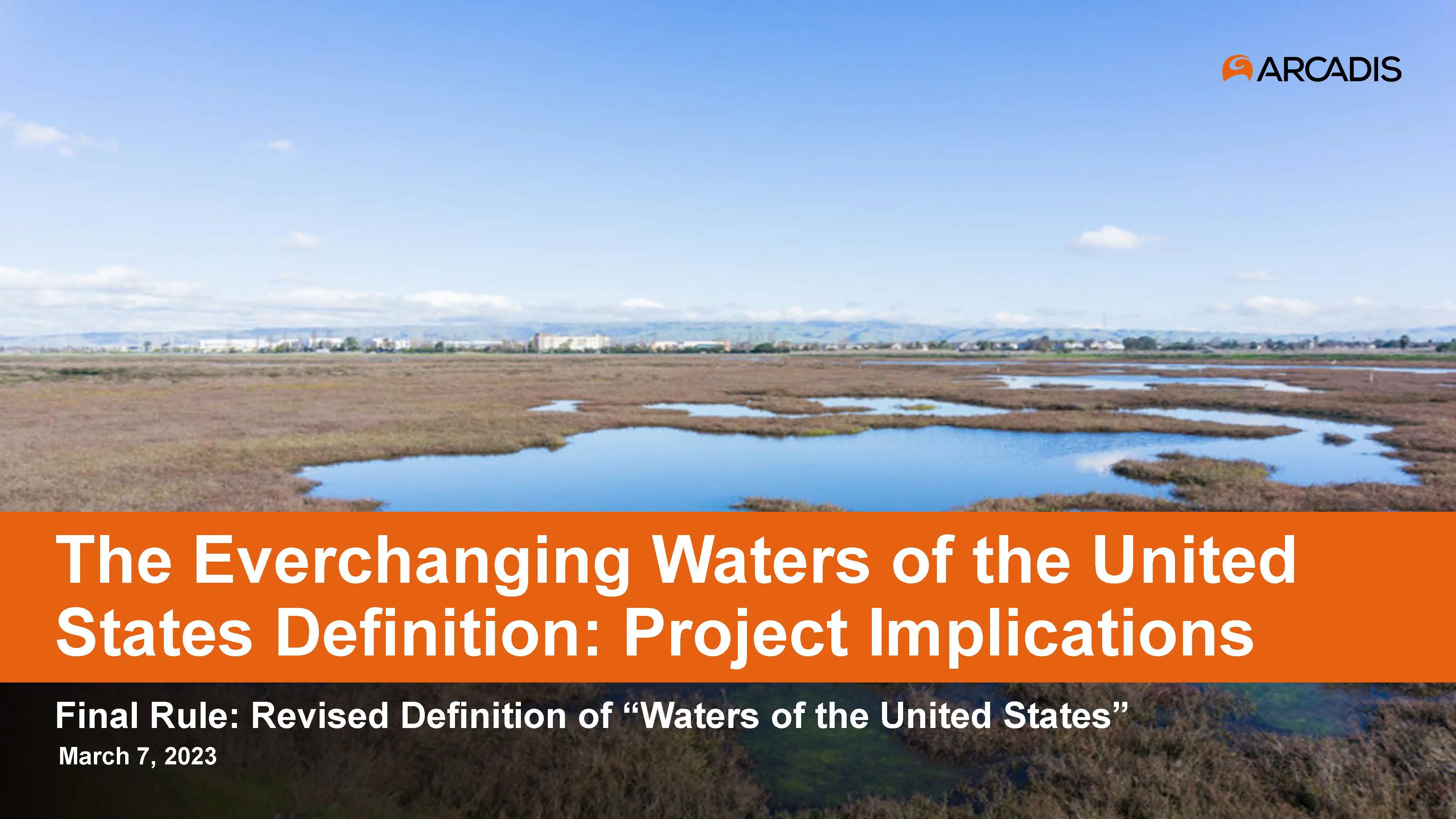 Advances in Remediation Webinar Series - The Everchanging Waters of the ...