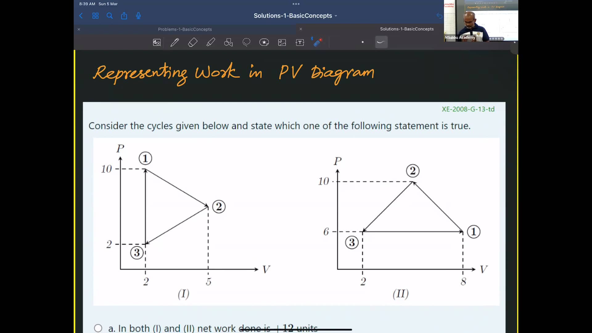 Representing Work in PV Diagram on Vimeo