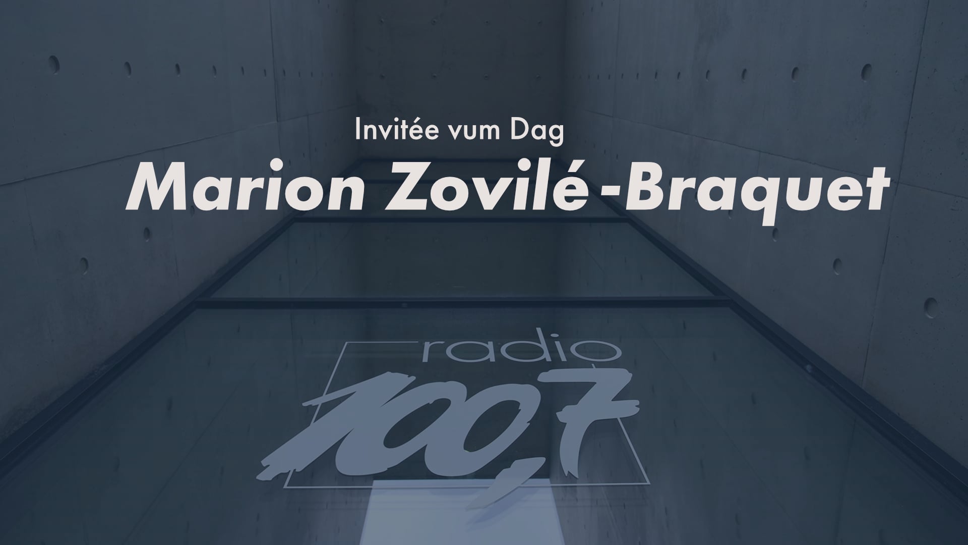Invitée vum Dag - Marion Zovilé-Braquet on Vimeo