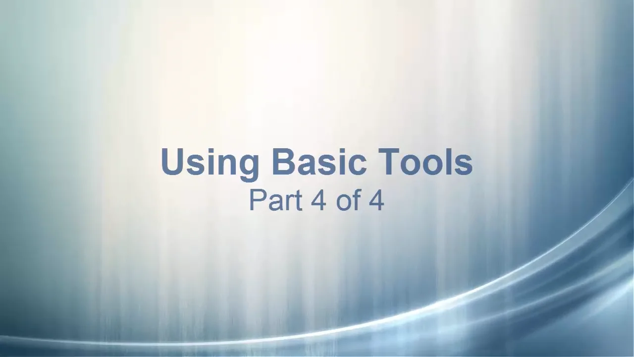 LXi Video Tutorial: Basic Tools & Shapes Part 4