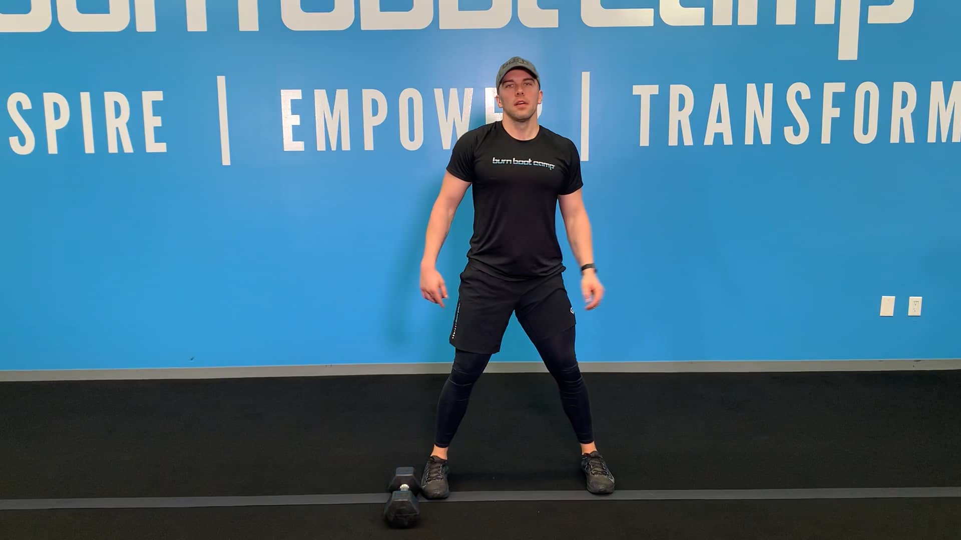 Full Burpee Dumbbell Hopover on Vimeo