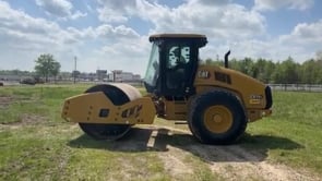 2021 CATERPILLAR CS11GC SINGLE DRUM VIBRATORY ROLLER SN ...