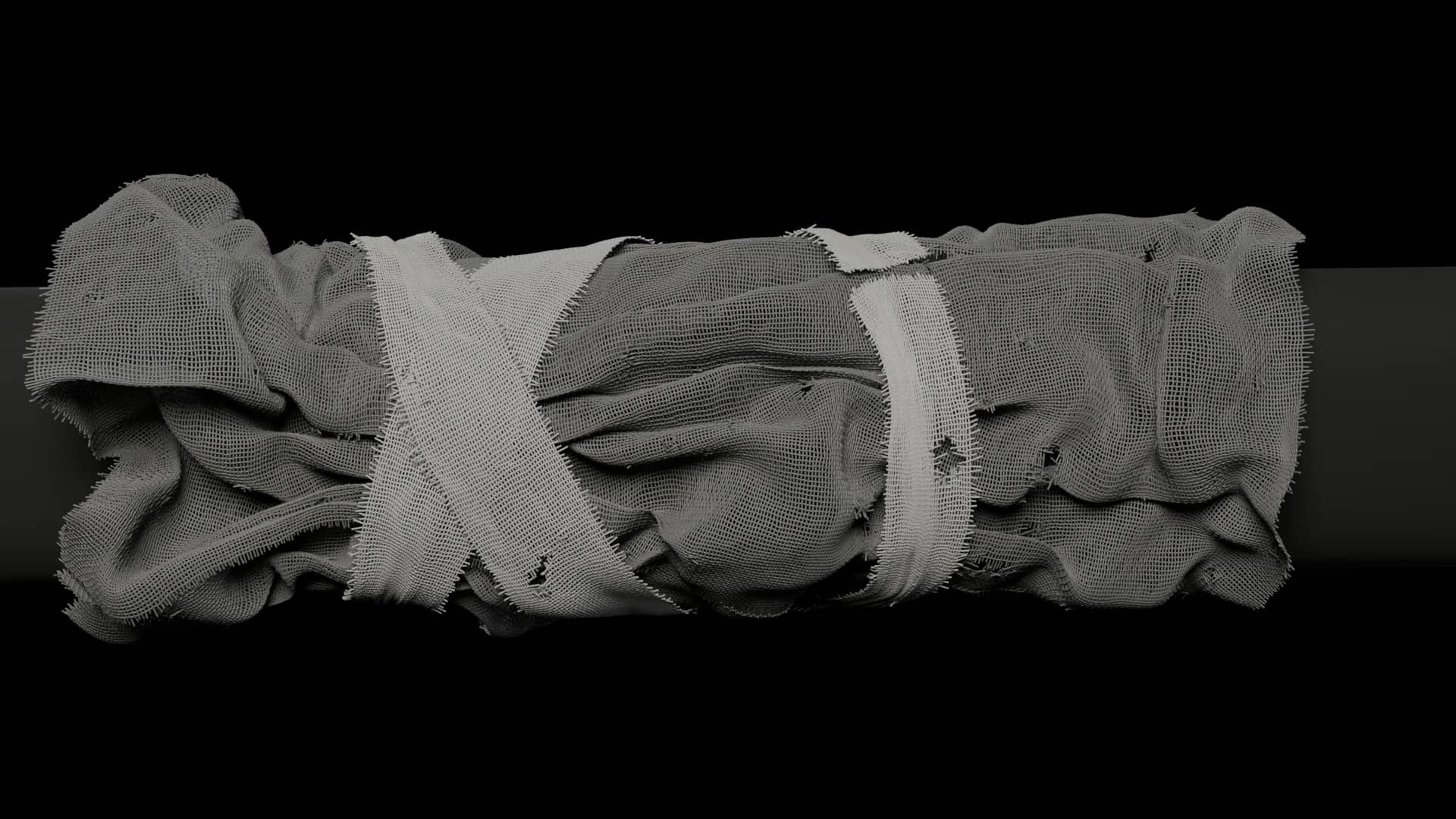 Houdini torn cloth/knitting on Vimeo