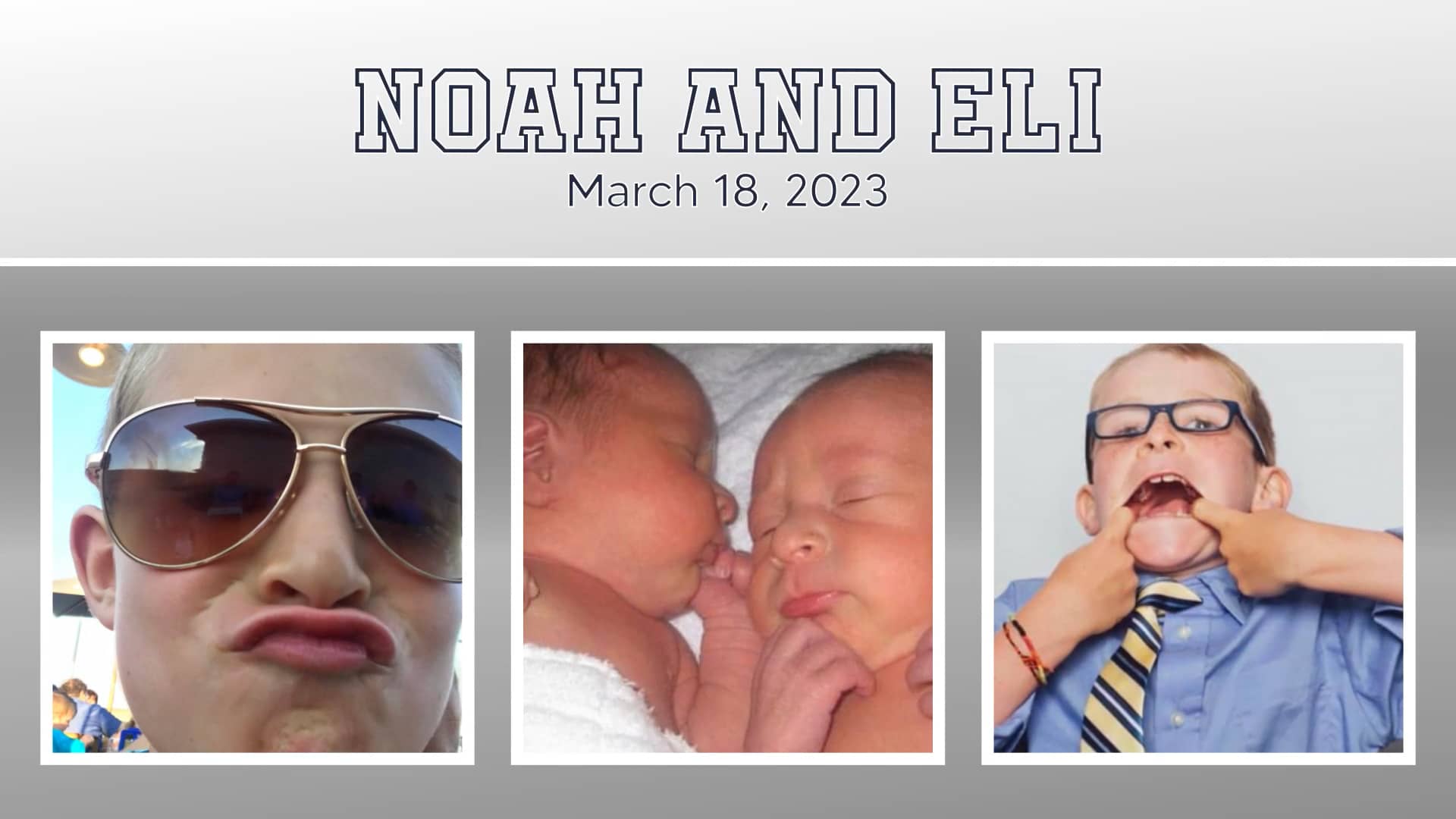 Noah and Eli's Bar Mitzvah on Vimeo