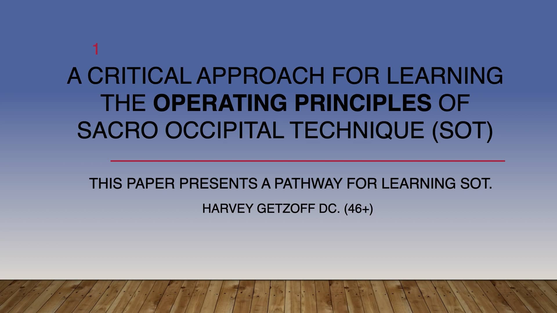 Getzoff SOT Operating Principles.m4v on Vimeo