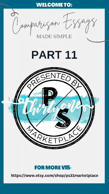 Comparison Essay Part 11: Elocution 2 of 2 on Vimeo