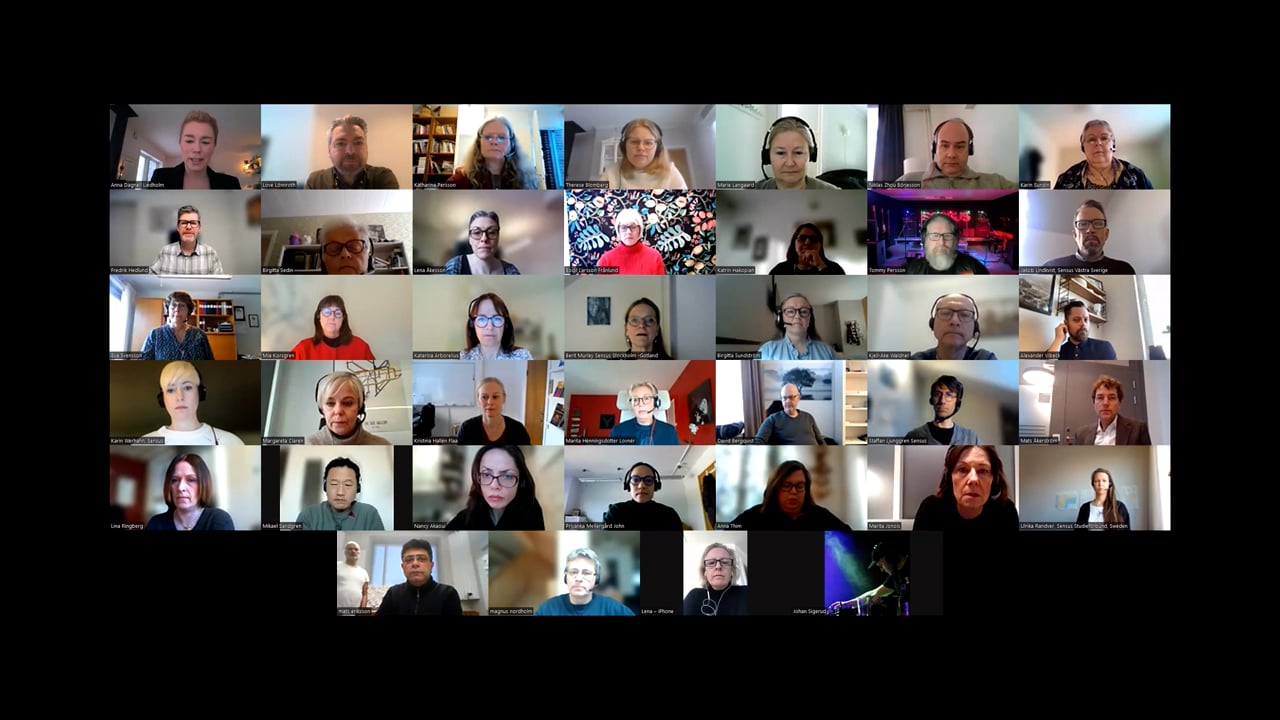 Sensus digital träff 1 on Vimeo