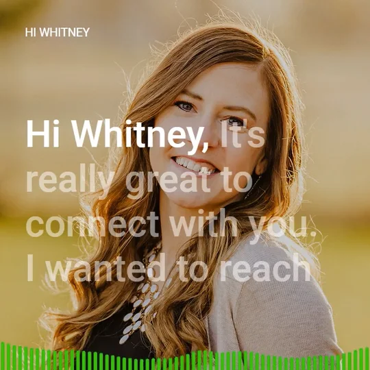 Hi Whitney on Vimeo