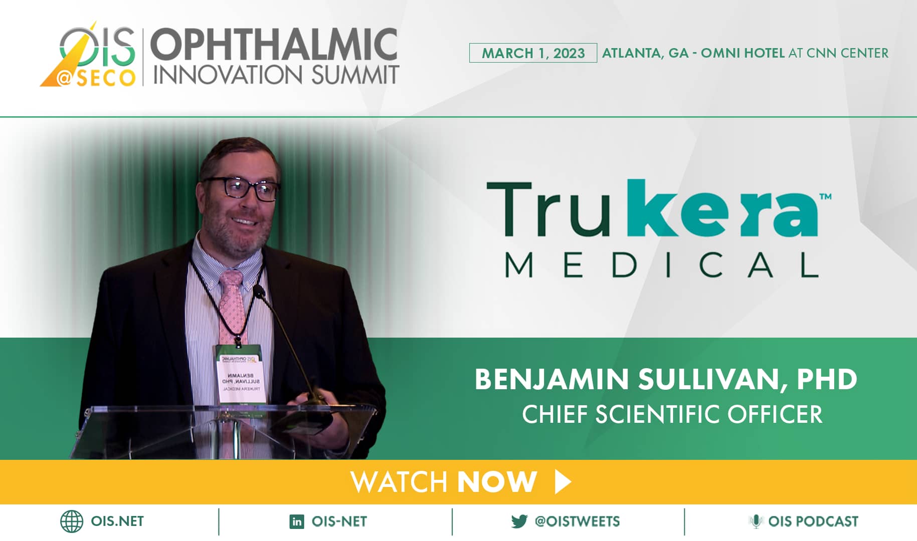 Trukera Medical - Benjamin Sullivan, PhD, Chief Scientific Officer on Vimeo