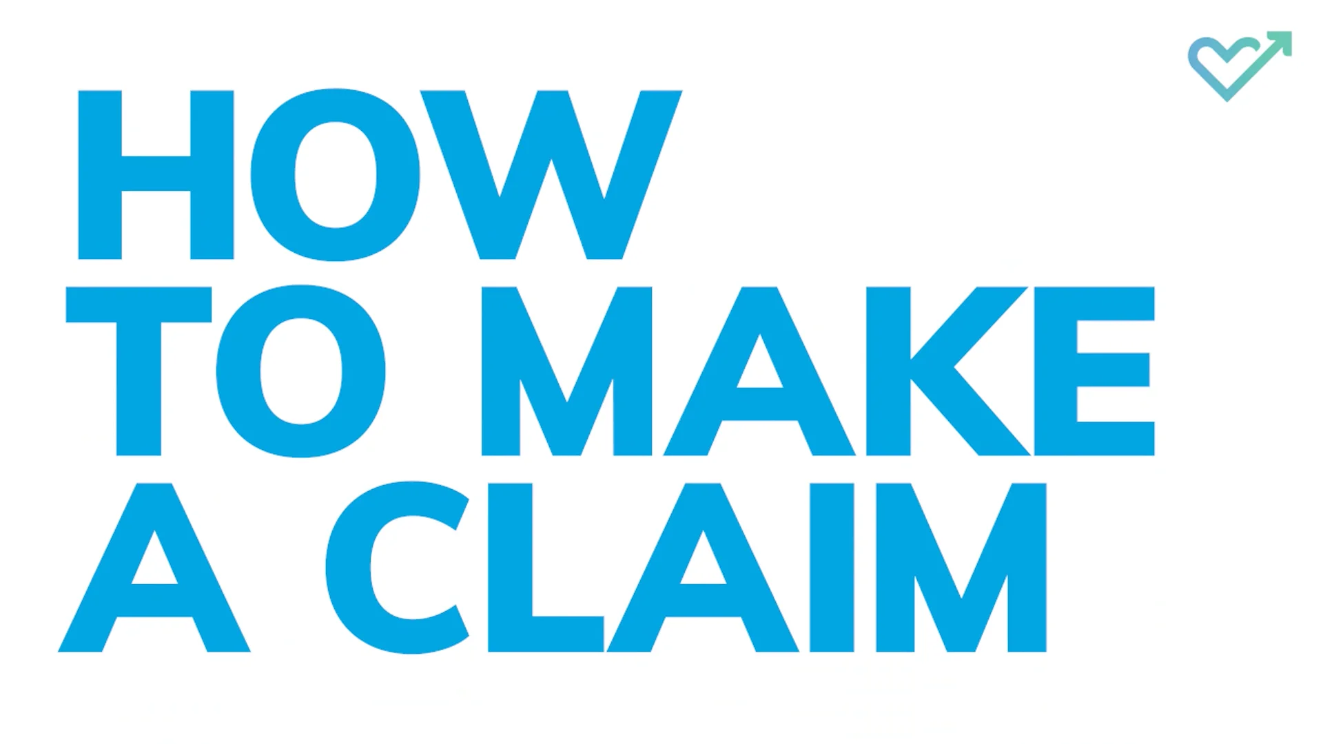 How to - make a claim