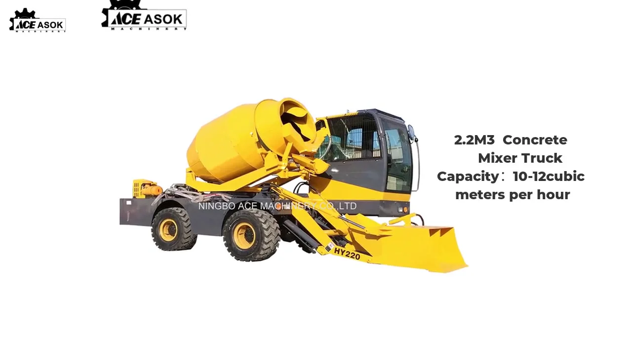 Intro to Wholesale 2.2m3 concrete mixer truck with good price - on Vimeo