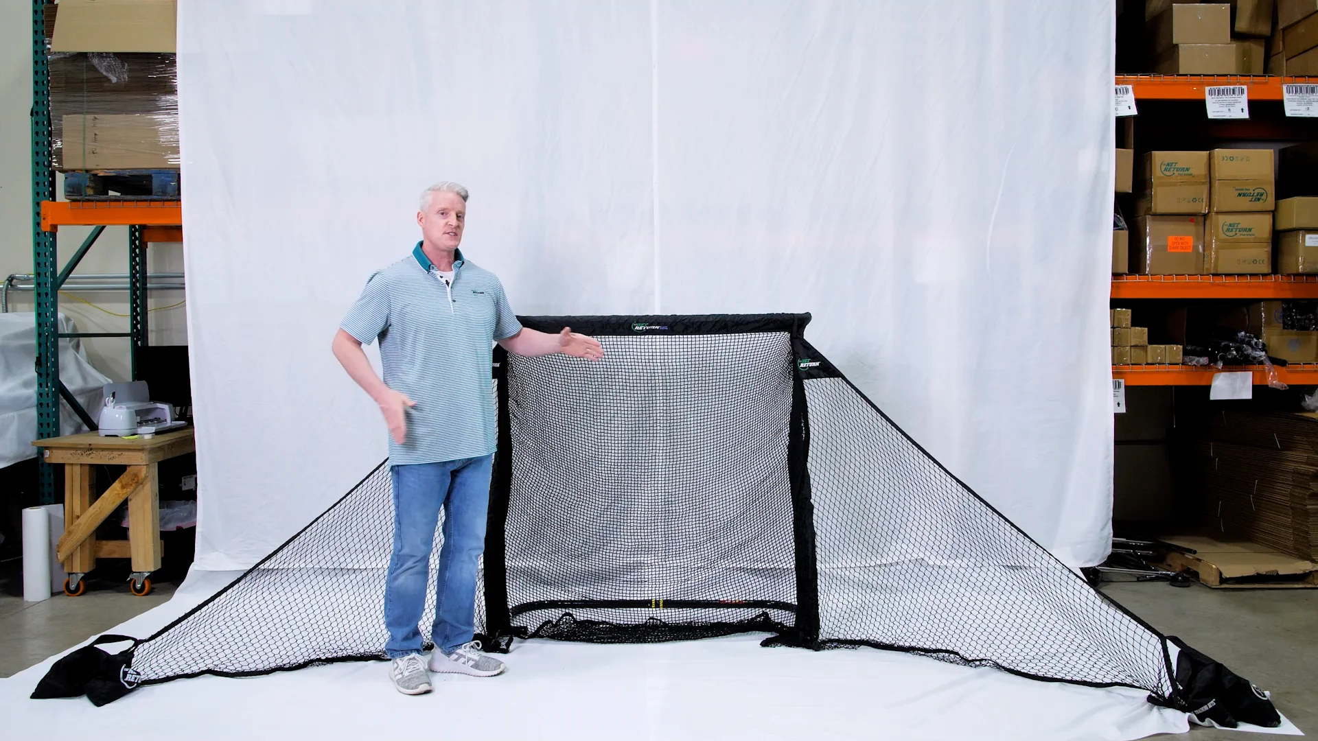 Net Return Jr Is Great For Golf - With Bumper.mp4 on Vimeo