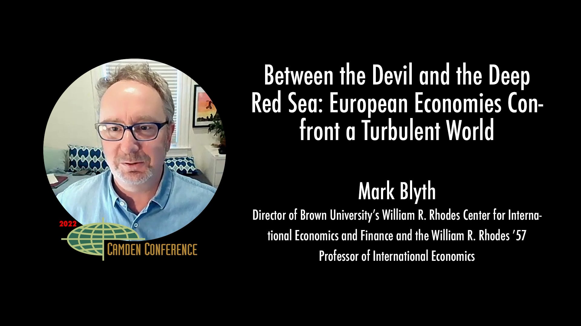 Mark Blyth - Between the Devil and the Deep Red Sea: European Economies ...