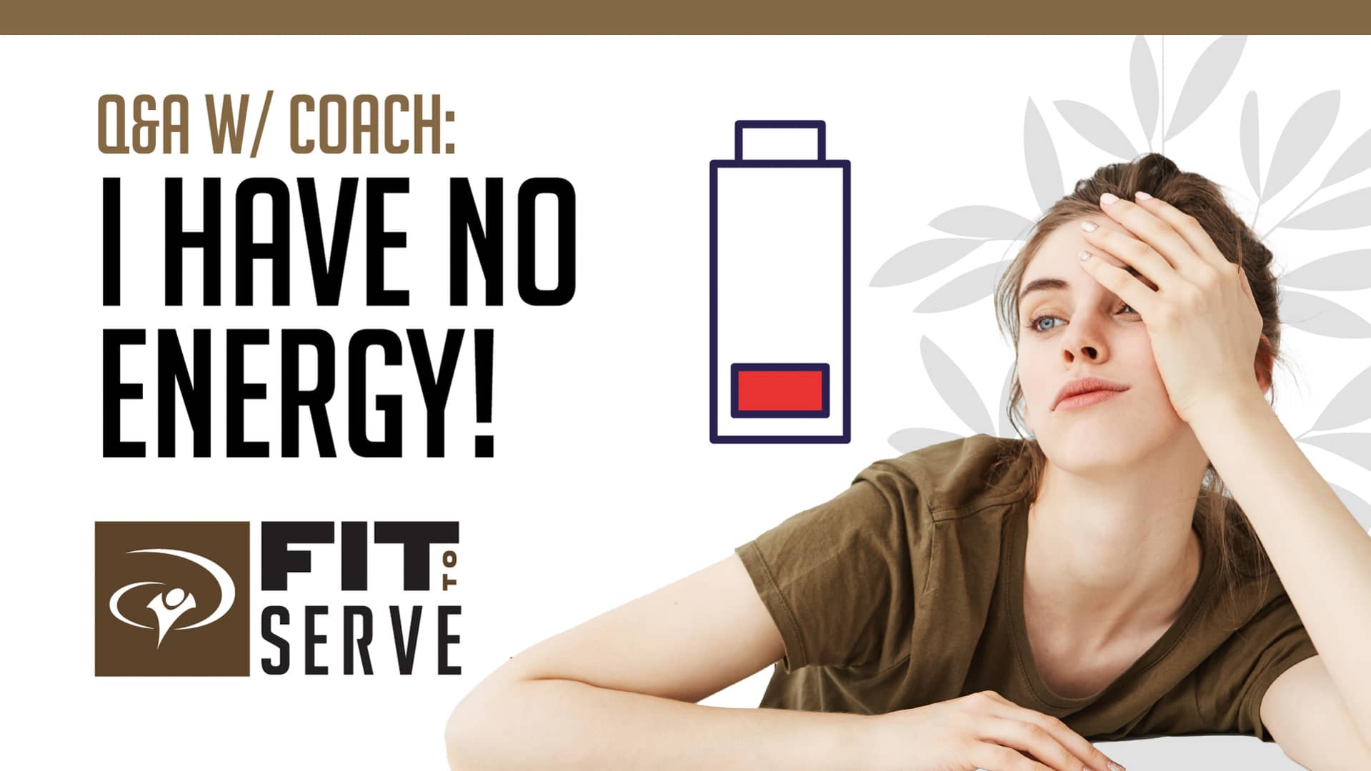 What if I have no energy to exercise? on Vimeo