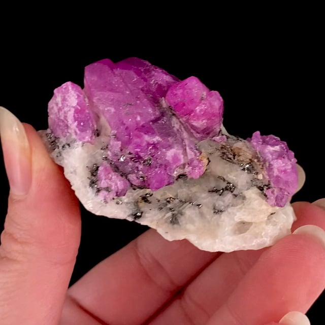 Ruby on marble | Jagdalek Ruby Mine, Kabul Prov., Afghanistan