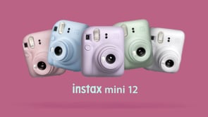 Instax Mini 12 Instant Film Camera - Pastel Blue | Harvey Norman New ...