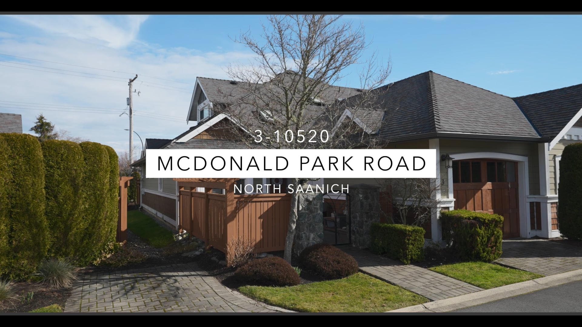 3 - 10520 McDonald Park Rd on Vimeo