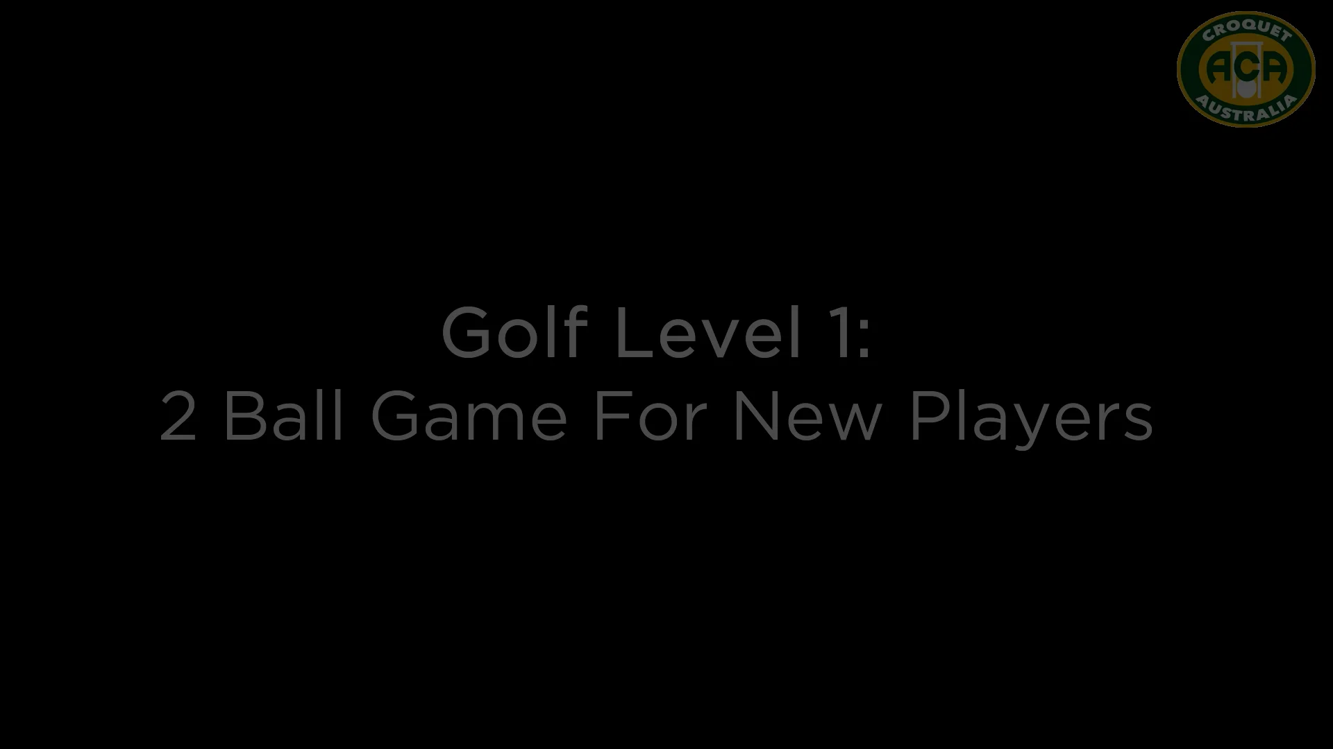 GOLF LEVEL 1_2 BALL GAME NEW PLAYERS_V2