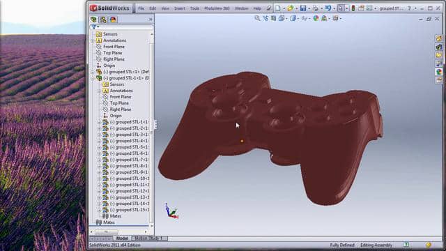 Importing STL Files into SolidWorks on Vimeo