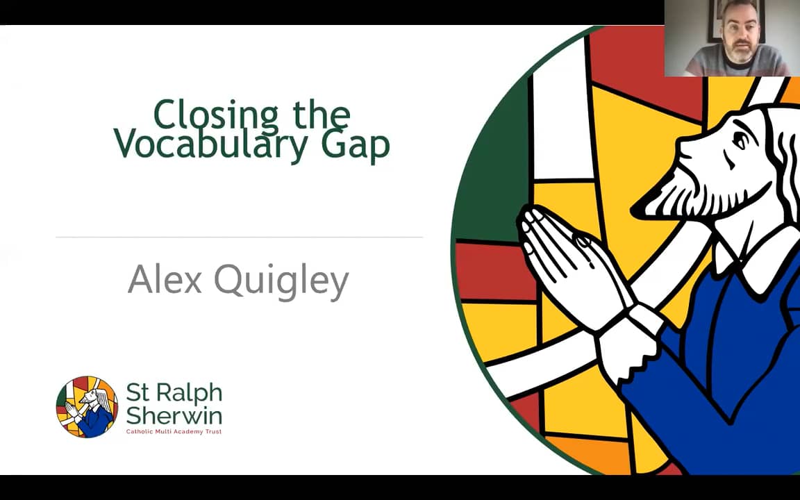| Closing the Vocabulary Gap with Alex Quigley on Vimeo