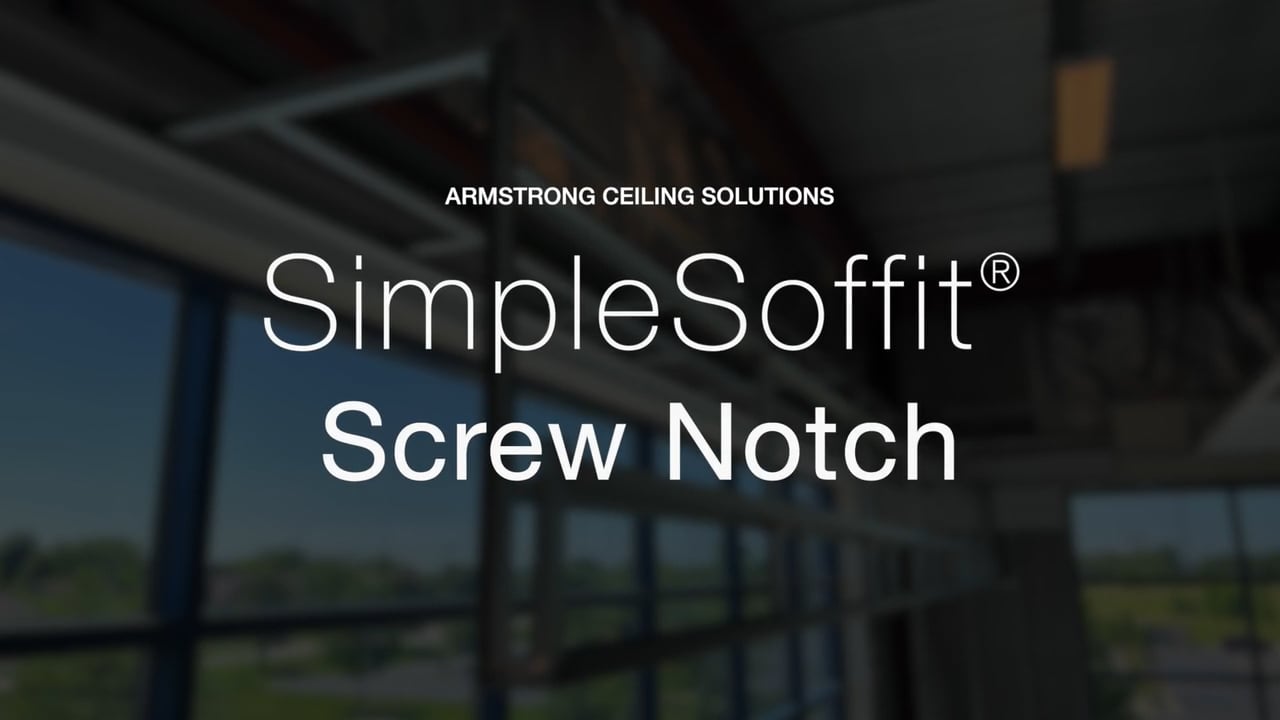 SimpleSoffit Screw Notch Installation on Vimeo