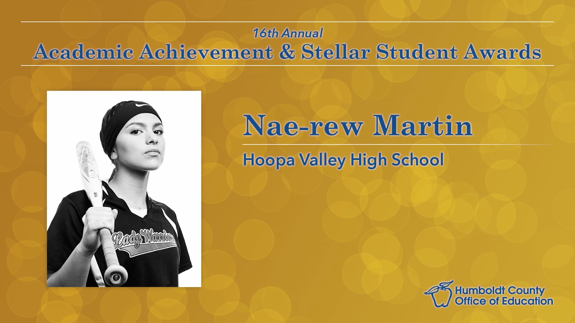 Nae-rew Martin | 2023 Academic Achievement Team on Vimeo
