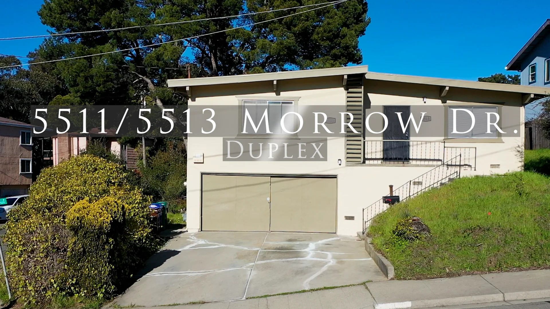 5511/5513 Morrow Dr. San Pablo on Vimeo