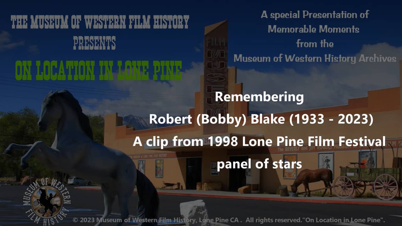 R.I.P. Robert (Bobby) Blake (1933 - 2023) on Vimeo