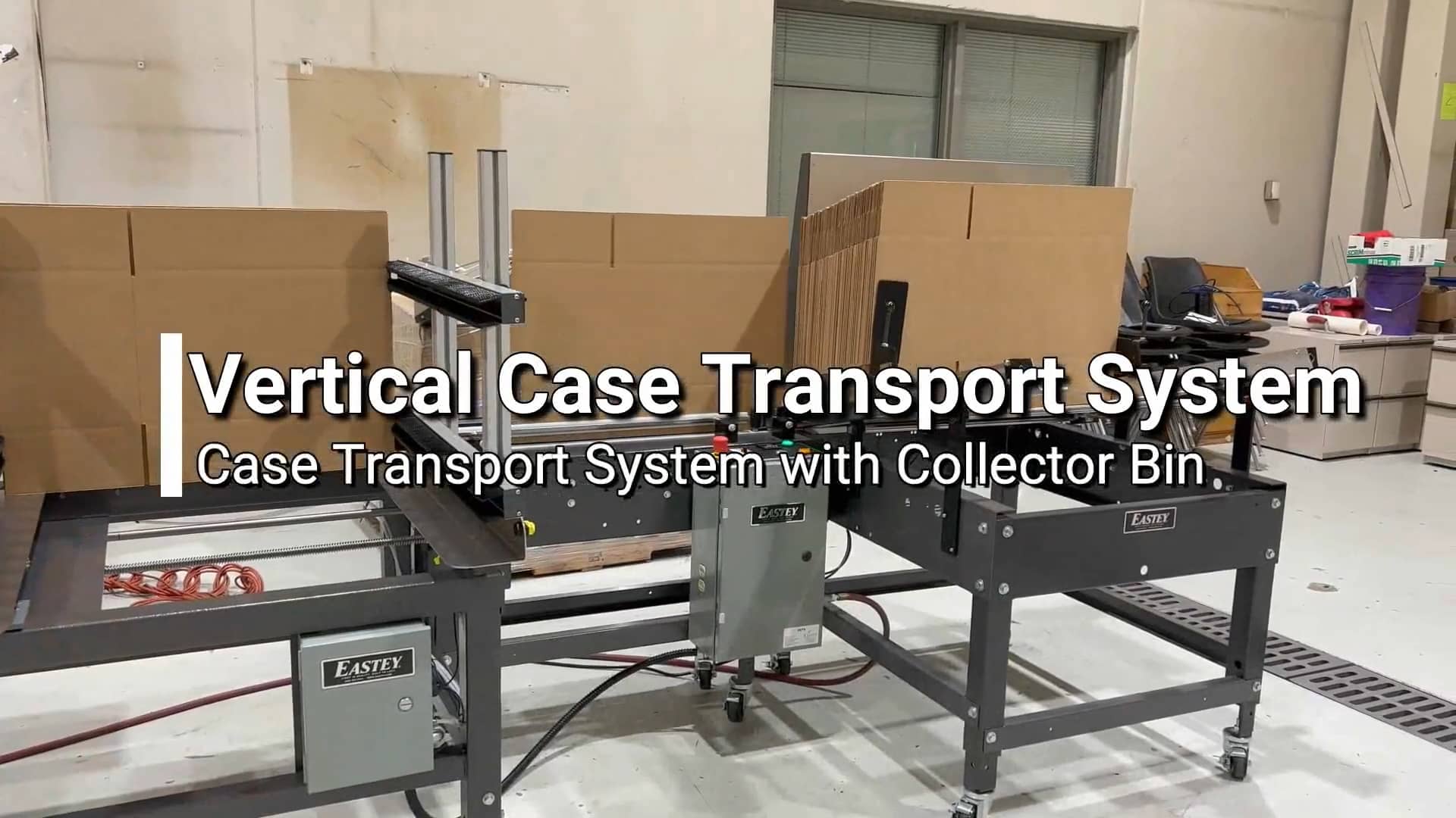 Generic Case Print Station - VCTS Vertical Case Transport System with ...