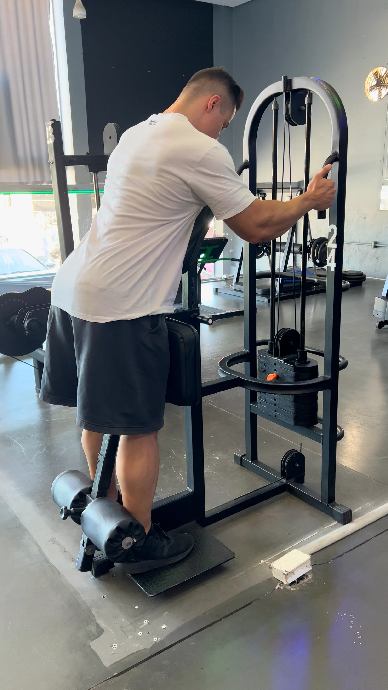 flexor em pé