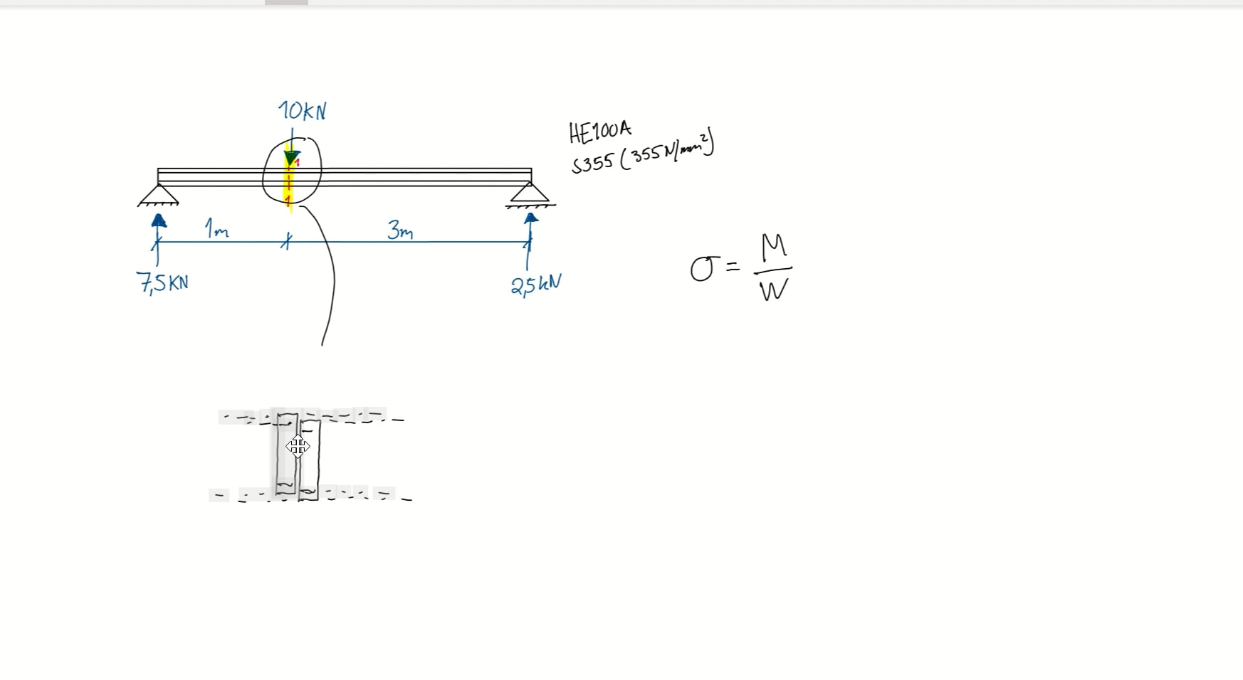 Kap 16 Bøyespenning bjelke on Vimeo