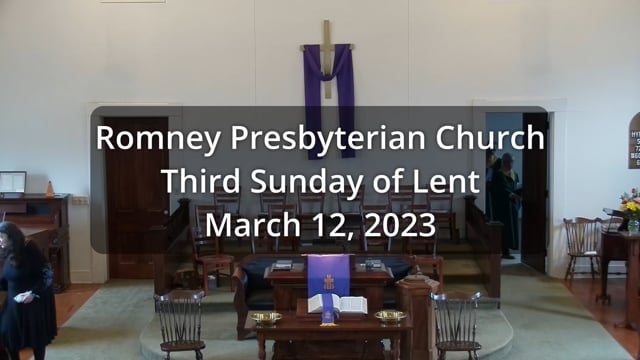 Romney Presbyterian Church – Come in to be Filled, Go out to Serve!