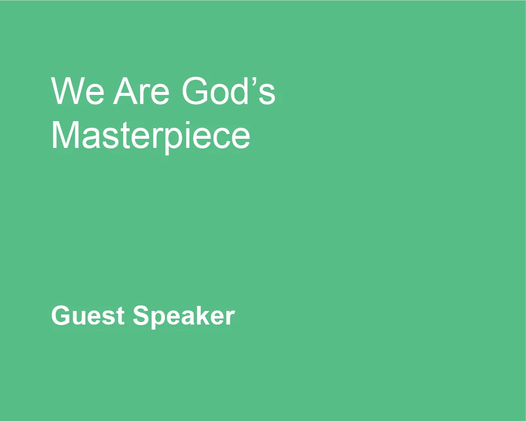We Are God's Masterpiece on Vimeo