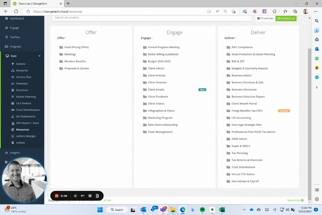 ChangeGPS - Workpapers - Why don't all items listed in the Index Page have hyperlinked ...