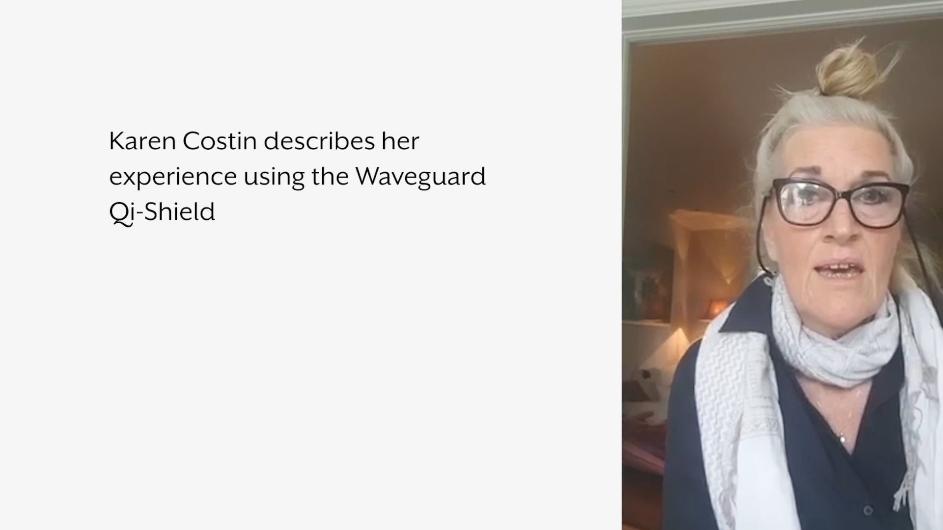 Karen Costin - Waveguard Qi-Shield Experience on Vimeo