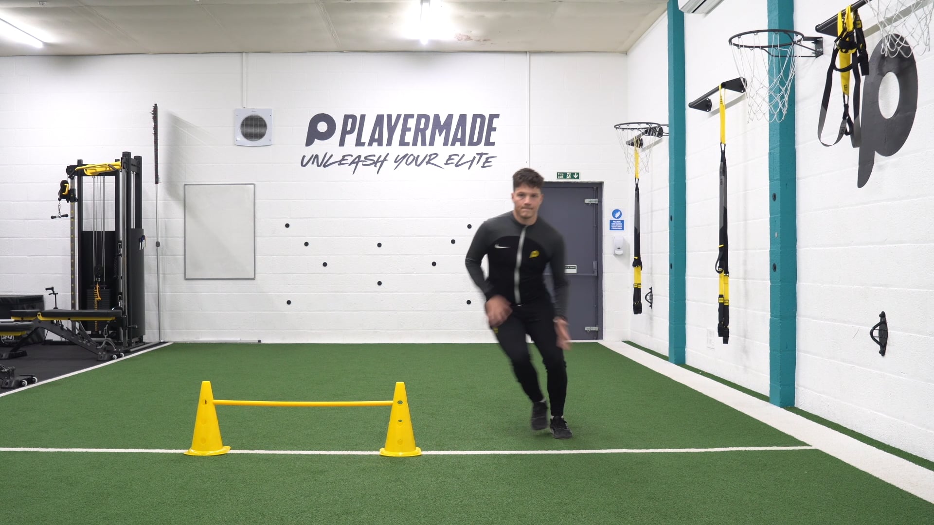 Lateral Power Push (W) Barrier Jump on Vimeo