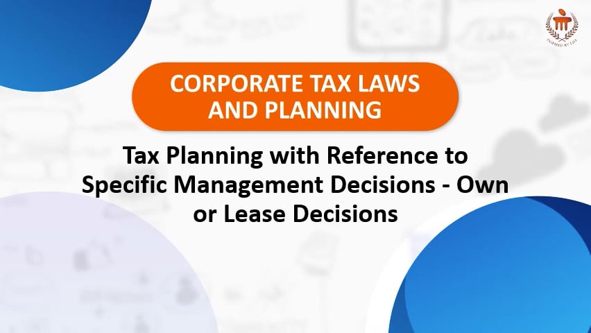 S3_MCOM_Corporate Tax Laws and Planning_13 on Vimeo