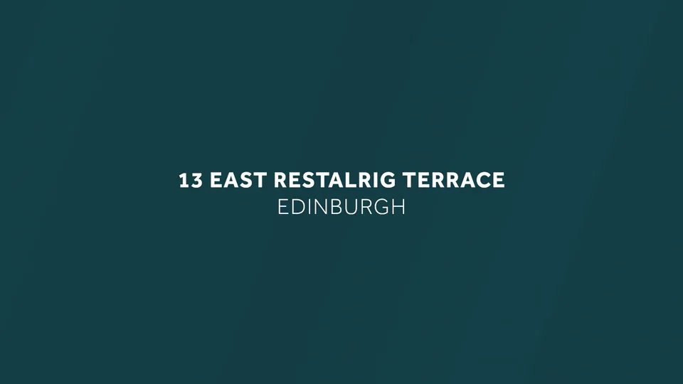 Rettie & Co.: 13 East Restalrig Terrace, Edinburgh on Vimeo