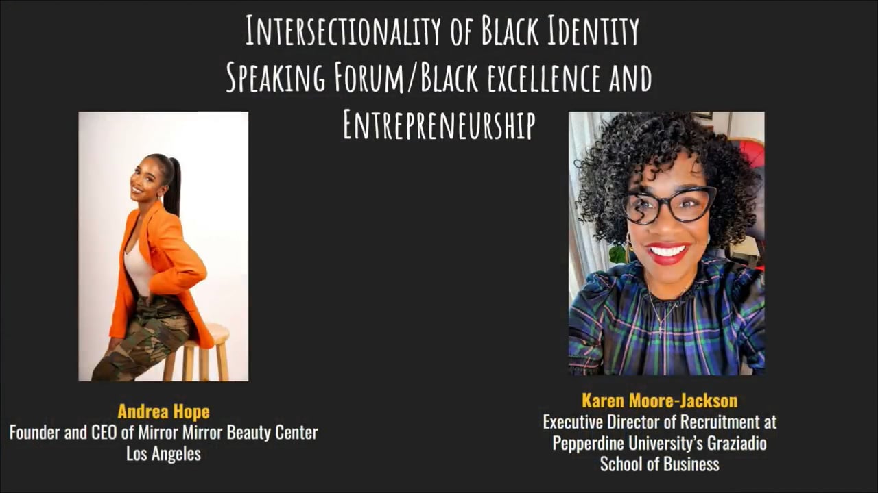 CSBL - Intersectionality of Black Identity Forum 3/11/2023 on Vimeo