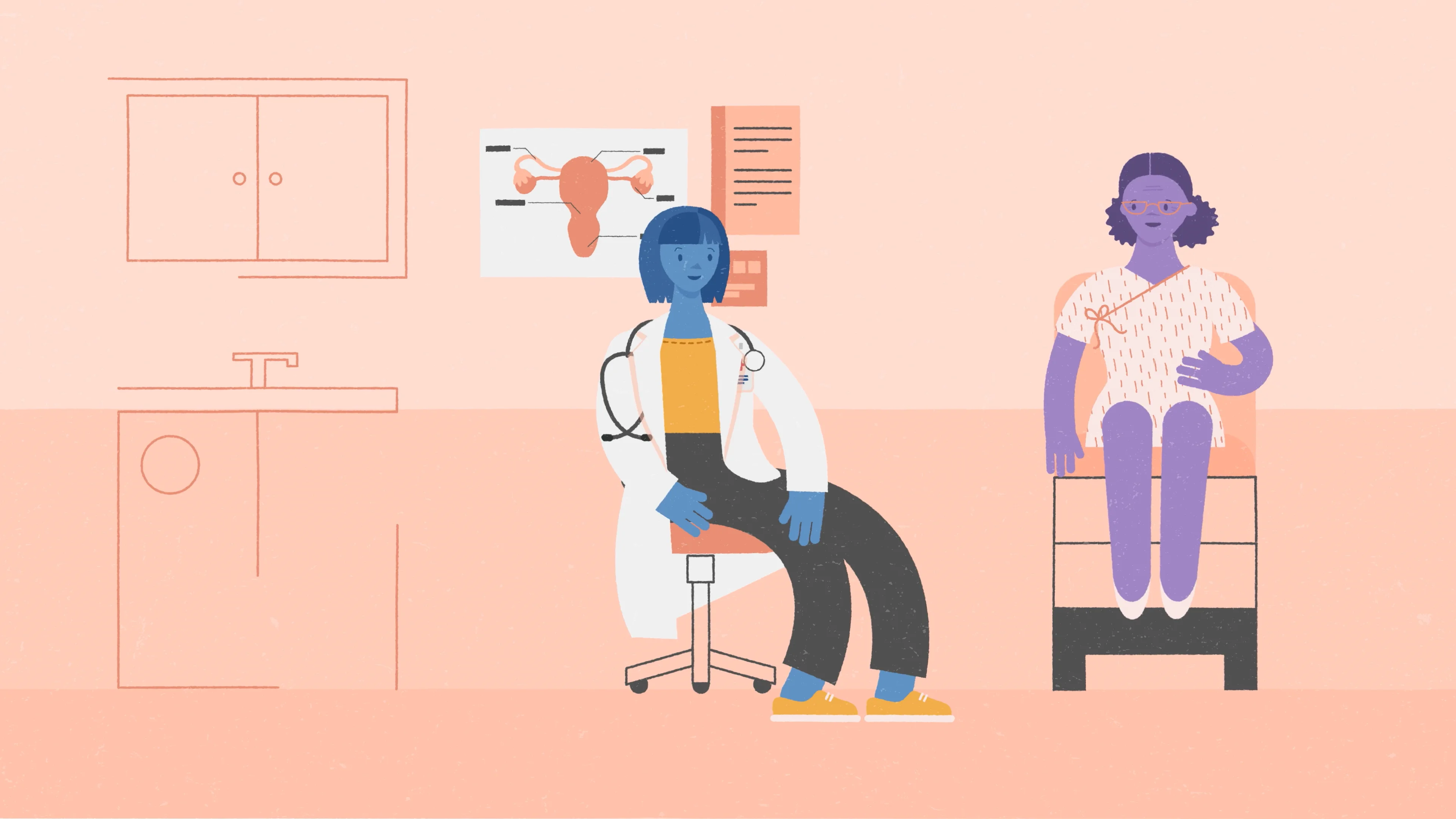 Animated Breast Cancer Mammogram Video