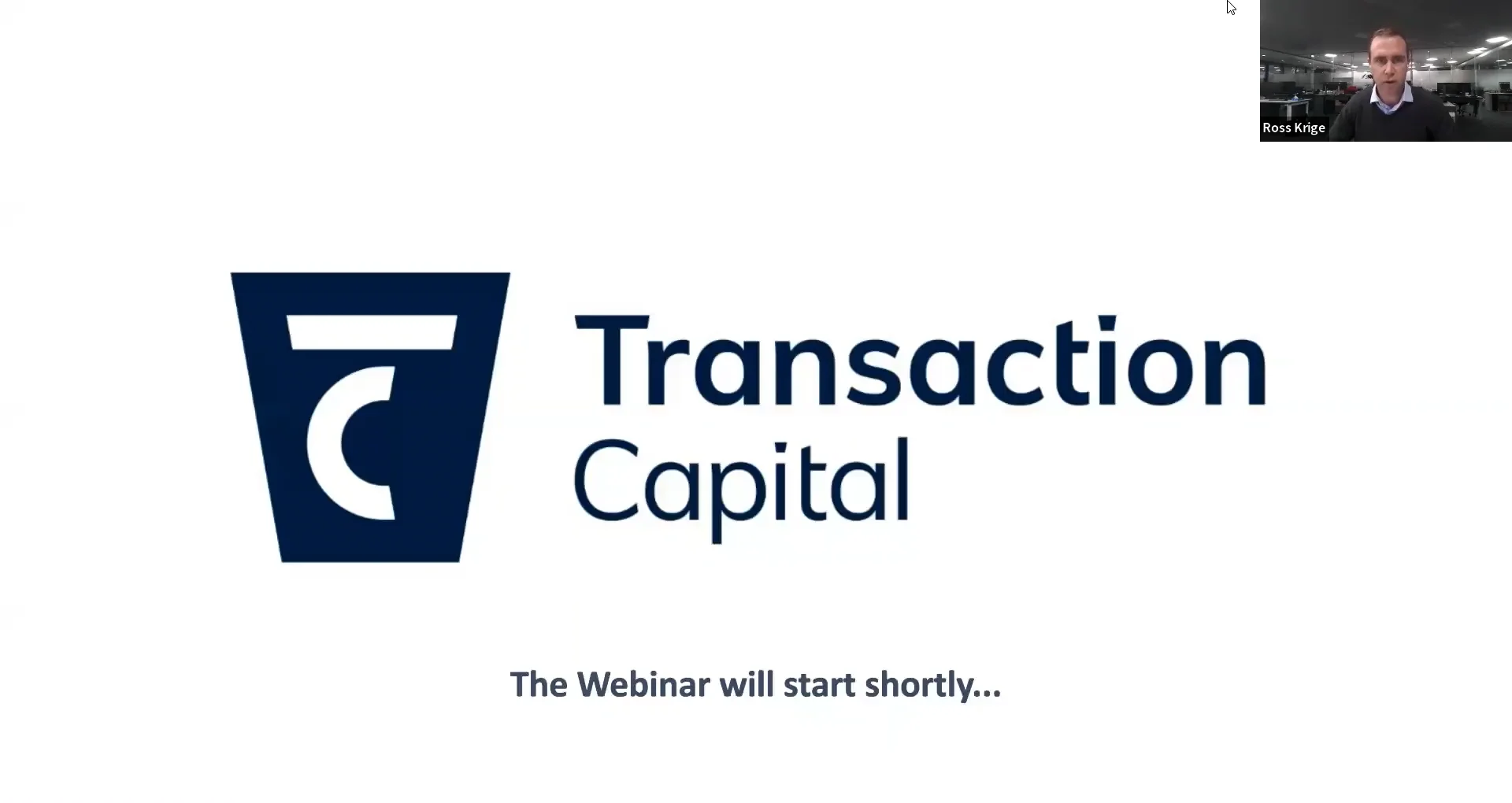 Transaction Capital HY23 Pre-Close Group Call