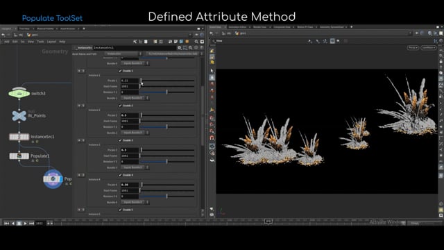Art Direct Your Instances! Houdini File & HDAs | Explosion Setup included.