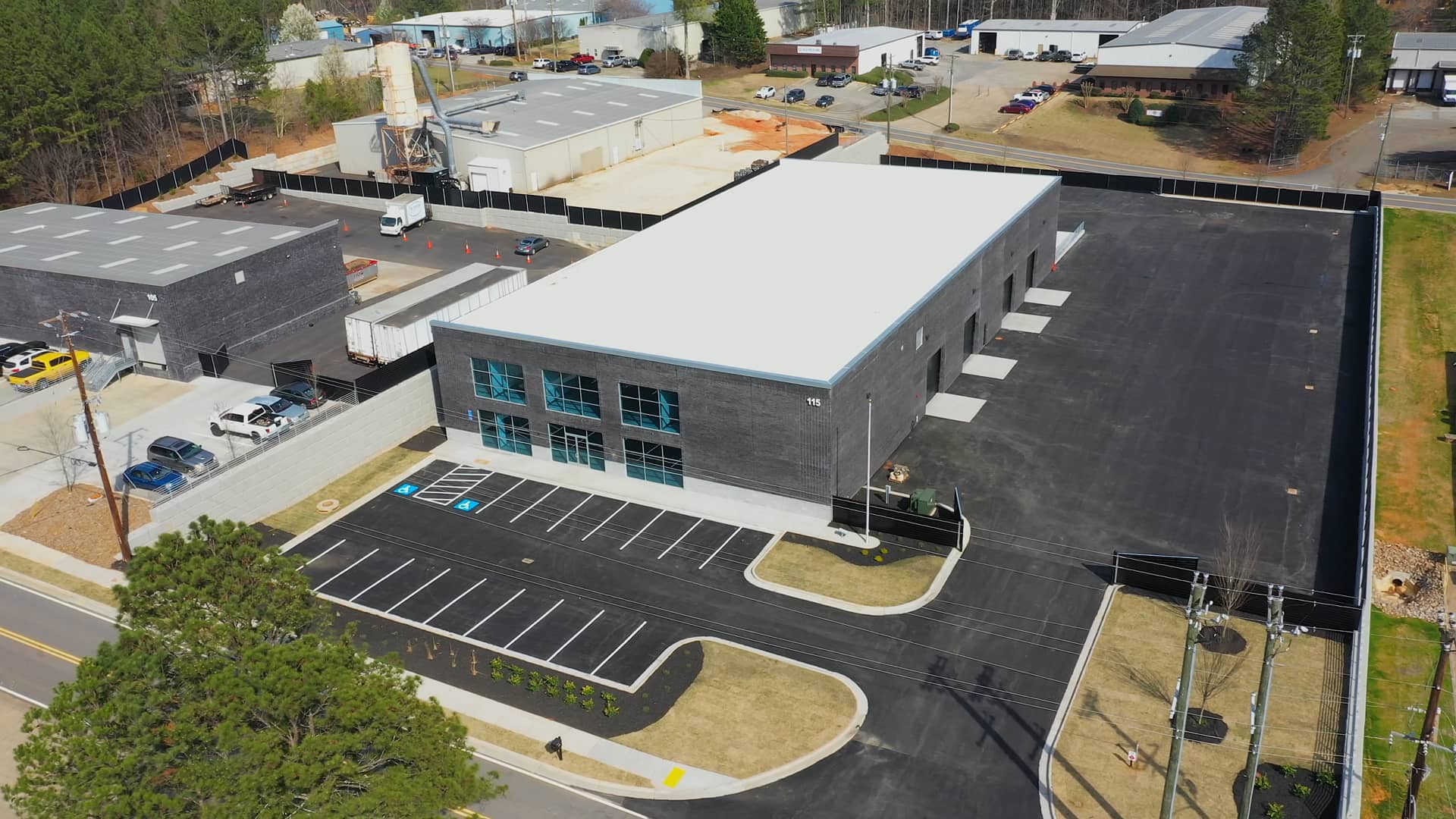 Office/Industrial Commercial Real Estate Video Tour with Atlanta ...