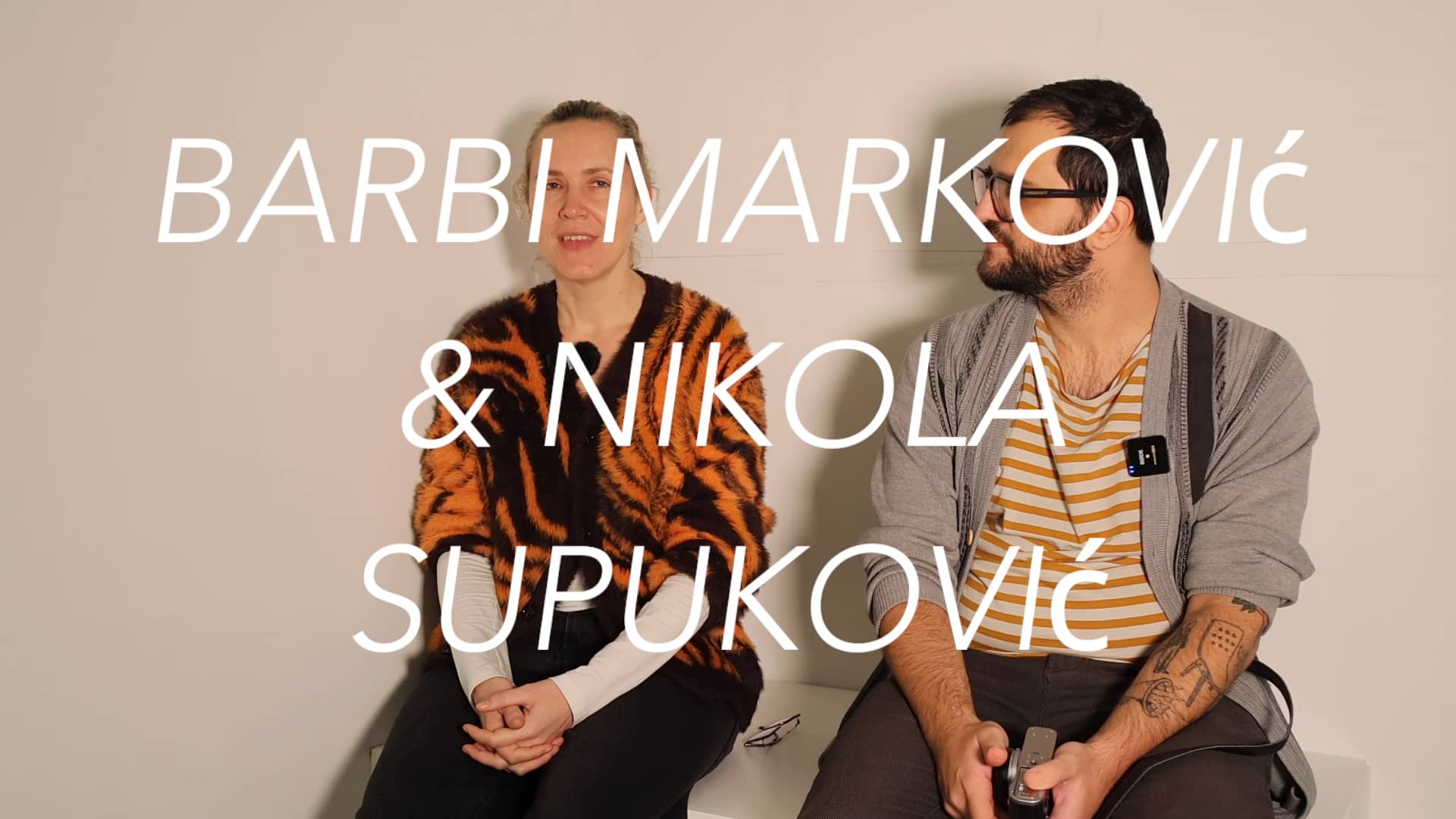 ARTIST STATEMENT – Barbi Markovic´ & Nikola Supukovic´.mp4 on Vimeo