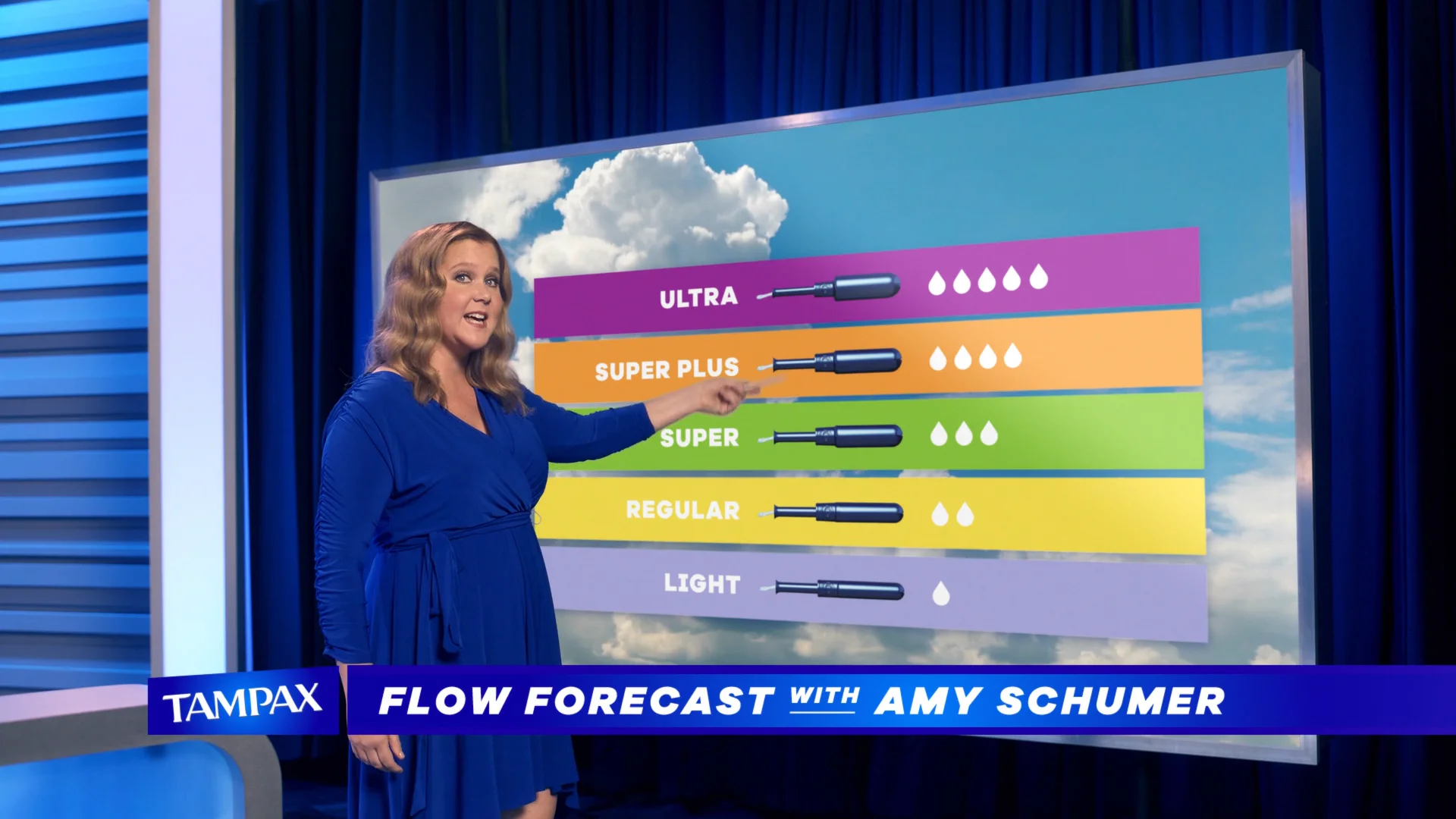 TAMPAX "Flow Forecast with Amy Schumer"