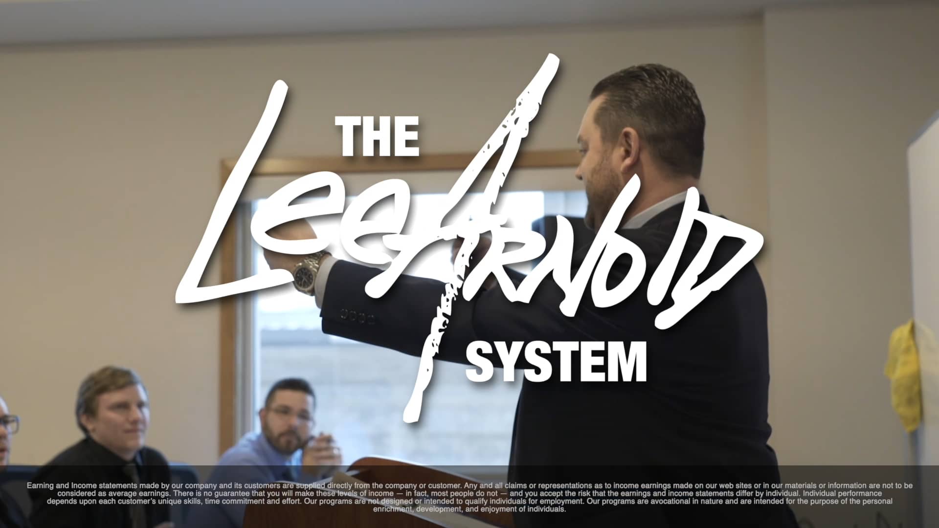 Lee Arnold System Commercial on Vimeo