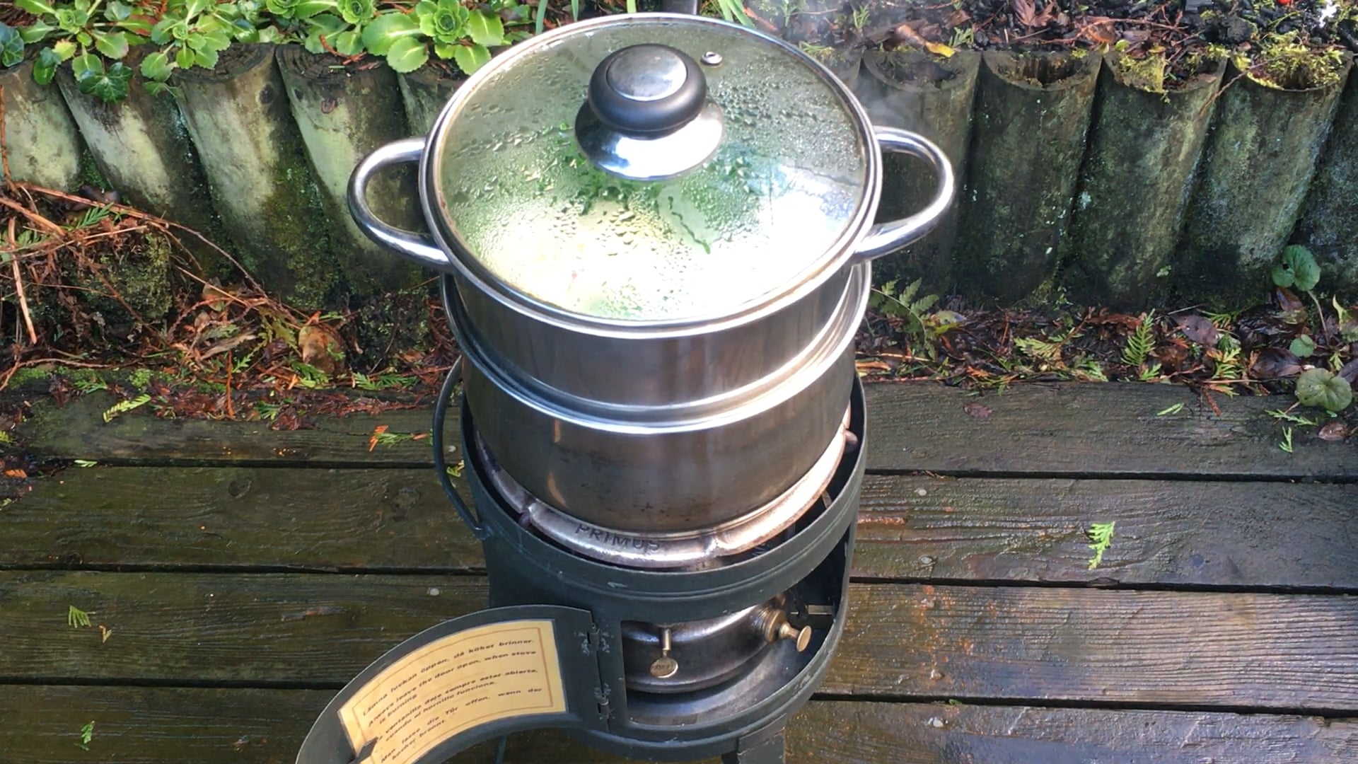 Steamed fish and kale on Vimeo