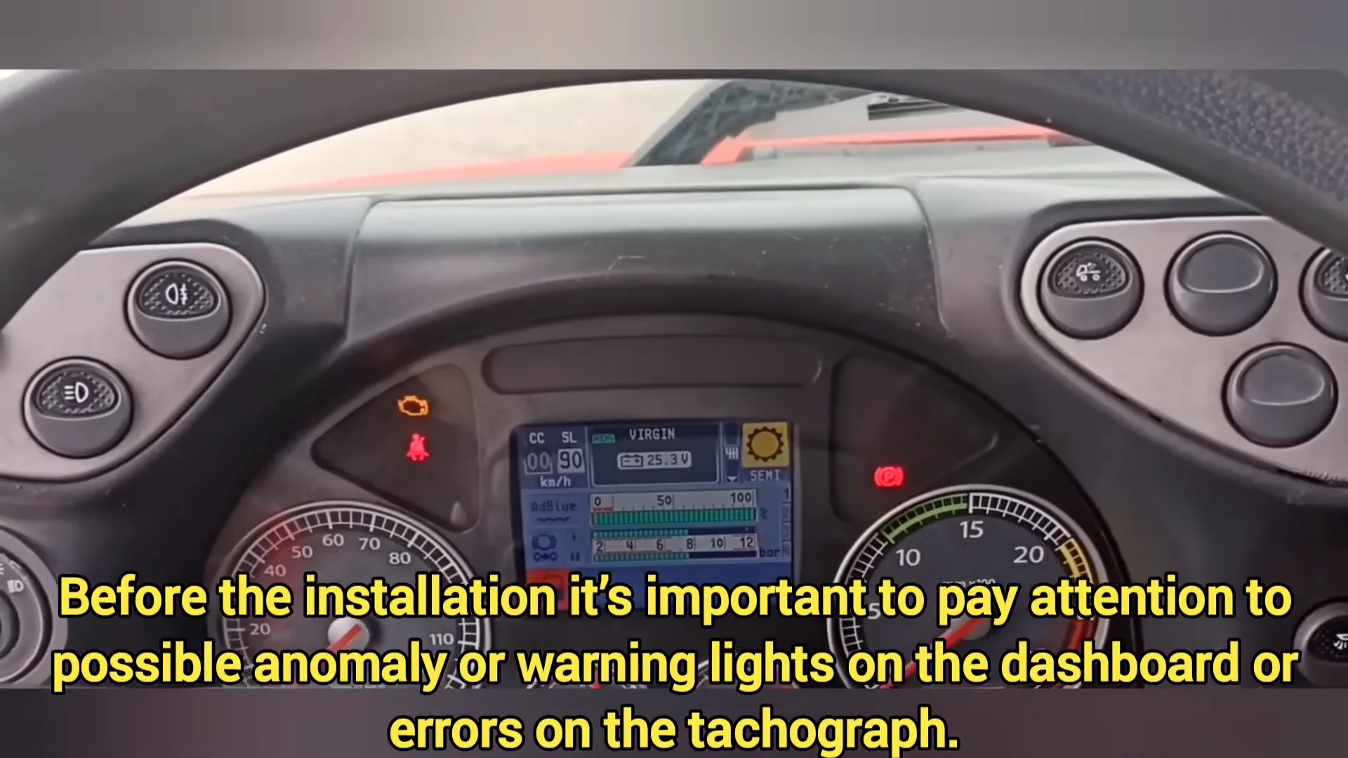 Installation Telepass K1 Toll Box - EN